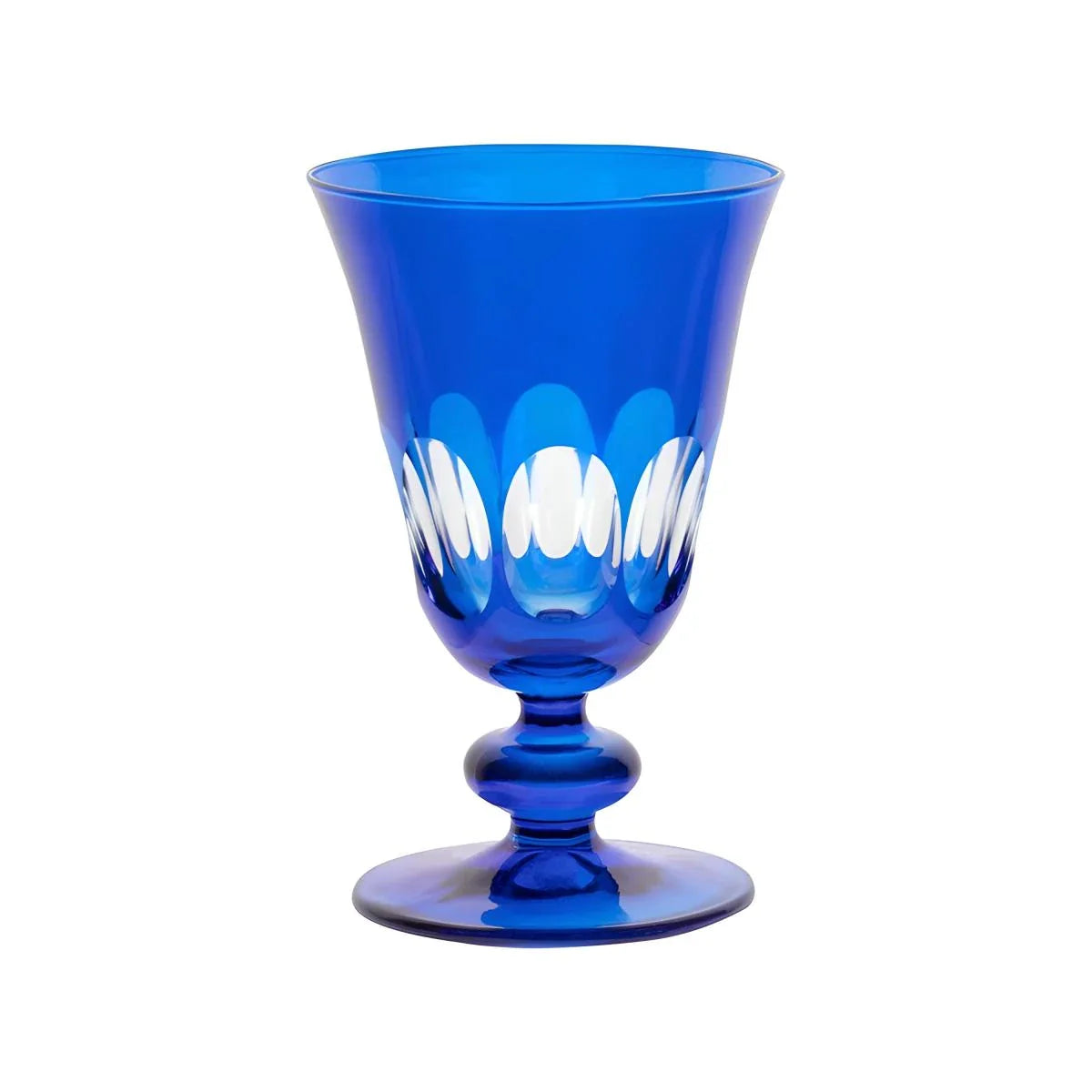 Nora Cut Crystal Wine Goblet – Margerie Crystal USA