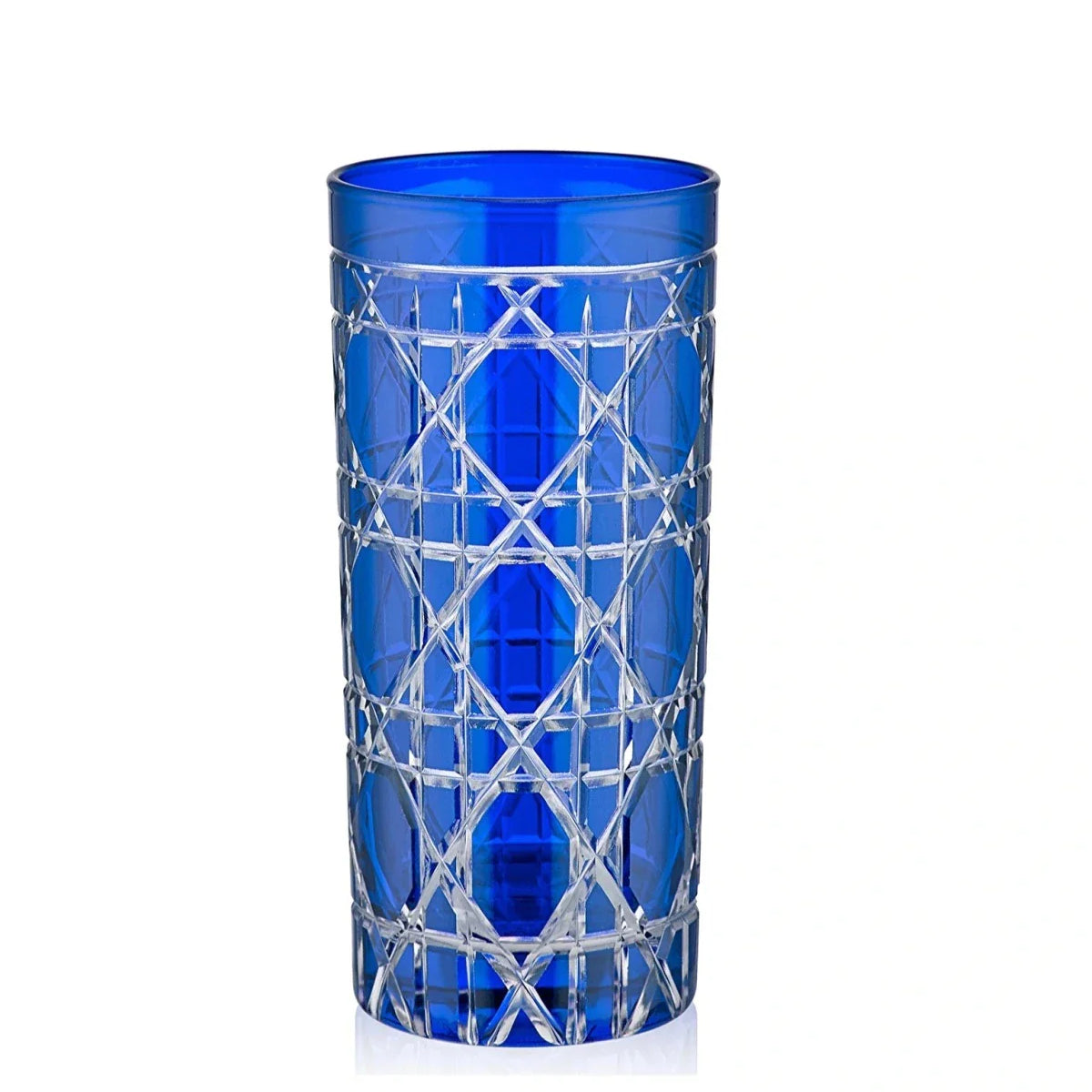 Margerie Crystal Gloria Tall Water Glass – 16.4 fl oz, Elegant Design ...